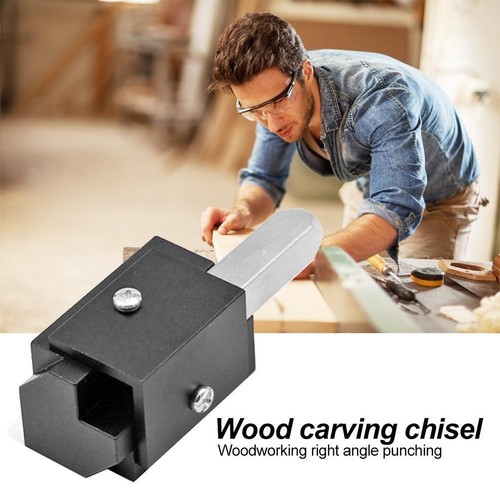 Corner Chisel Square Hinge Recesses Right Angle Carving Chisel (Black ...