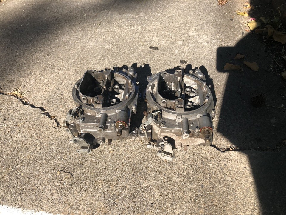 1964 1965 Mopar 426 Carter AFB 2x4 DUAL Carburetors Carbs 3861s Hemi ...
