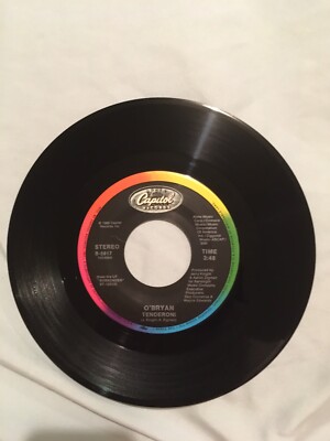 Tenderoni - O'Bryan On Capitol 45 Vinyl | eBay