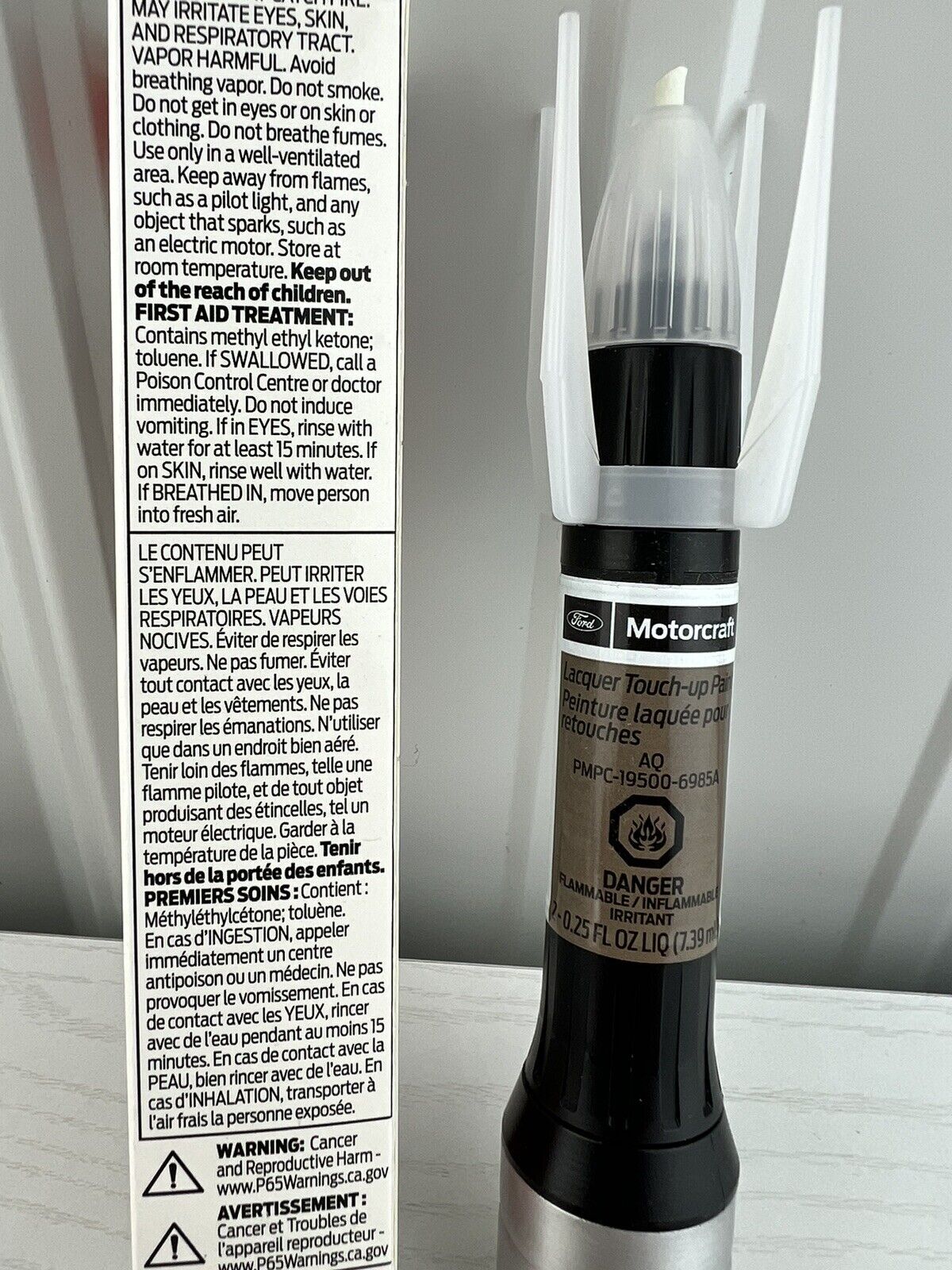 Touch Up Paint Motorcraft Color Code AQ Arizona Beige Ford Lincoln ...