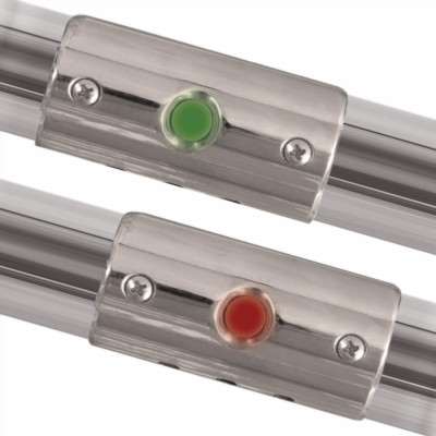 F38-6602-1 TACO Rub Rail Mounted Navigation Lights for Boats Up To 30 ...