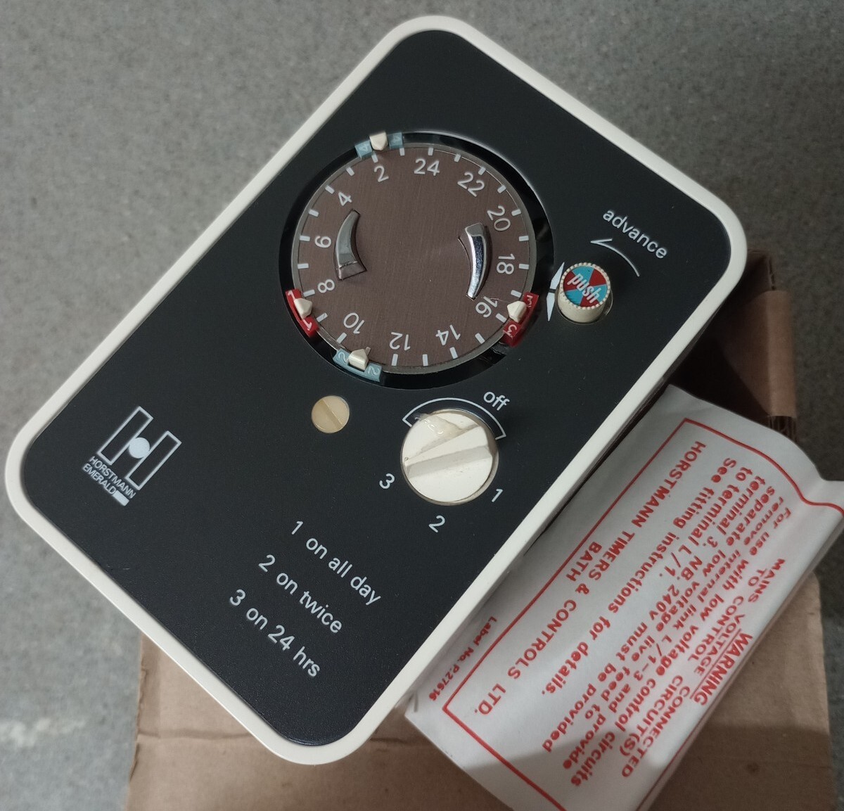 horstmann 424 diamond time-switch vintage very rare - new in box | eBay UK