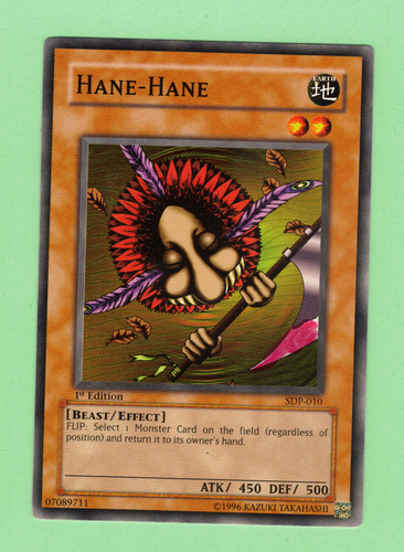 YUGIOH - HANE-HANE *COMMON* 1ST EDITION SDP-010 (092) | eBay