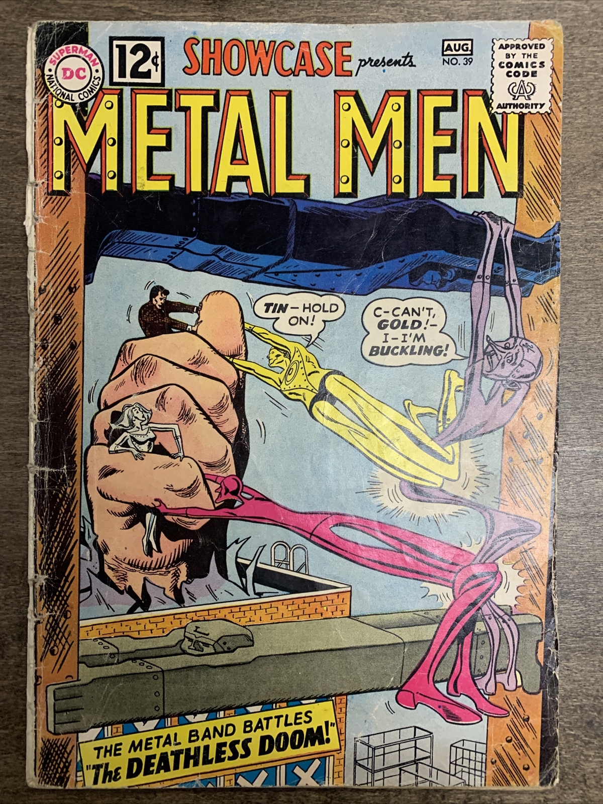 Showcase #39 (DC, 1962) 3rd Metal Men 1st Chemo Ross Andru FR | eBay