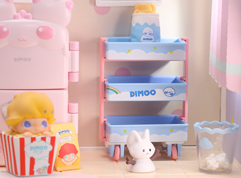 POPMART Dimoo Homebody Series Home Life Blind Box Confirmed Figure ...
