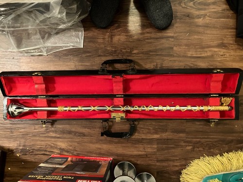 Antique ZAMBO Marching Band Baton in original case | eBay