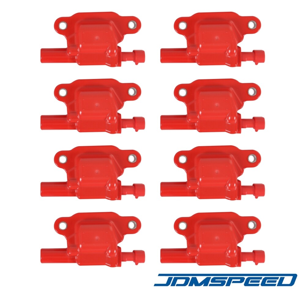 New Ignition Coil Pack Of 8 for Chevrolet GMC V8 12611424 12570616 ...