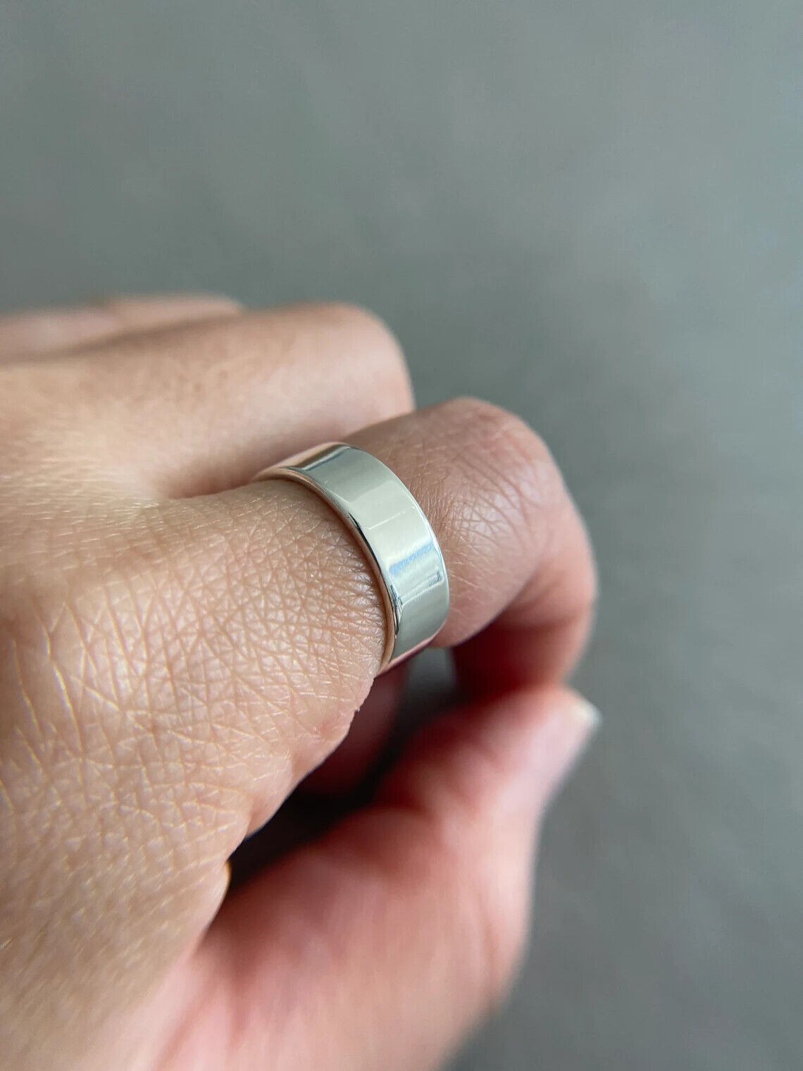 Chunky Handmade Silver Ring 925 Solid Sterling Silver Heavy Band ...