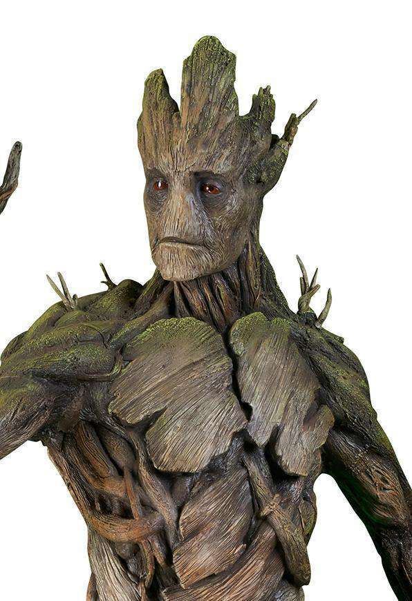 Guardians Of The Galaxy: Adult Groot Life Size Statue 1:1 Scale Figure ...