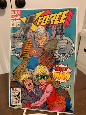 X-Force #7 Rob Liefeld Marvel Comics 1992 | eBay