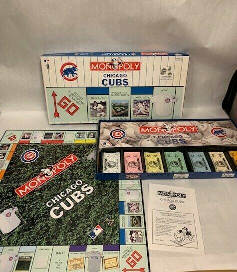 Chicago Cubs Collector's Edition Monopoly Board Game | eBay