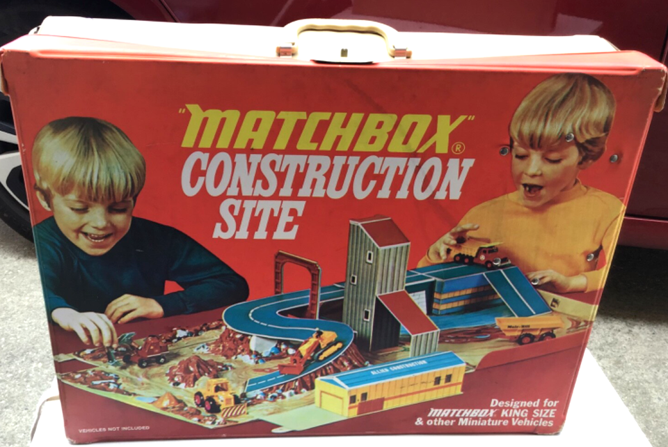 ORIGINAL VINTAGE 1972 Lesney "Matchbox Construction Site Playset" | eBay