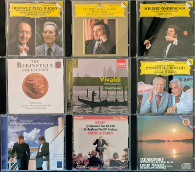 Classical music CDs - Legendary composers & performers -YOU PICK- $1.49 ...