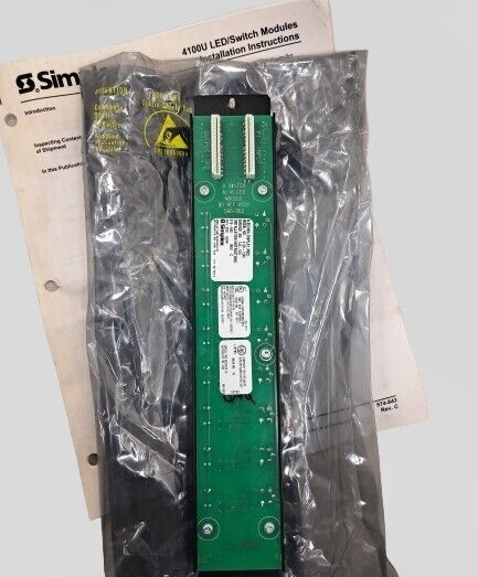 New Simplex 4100-1280 8 LED Switch Display Red Control Module | eBay