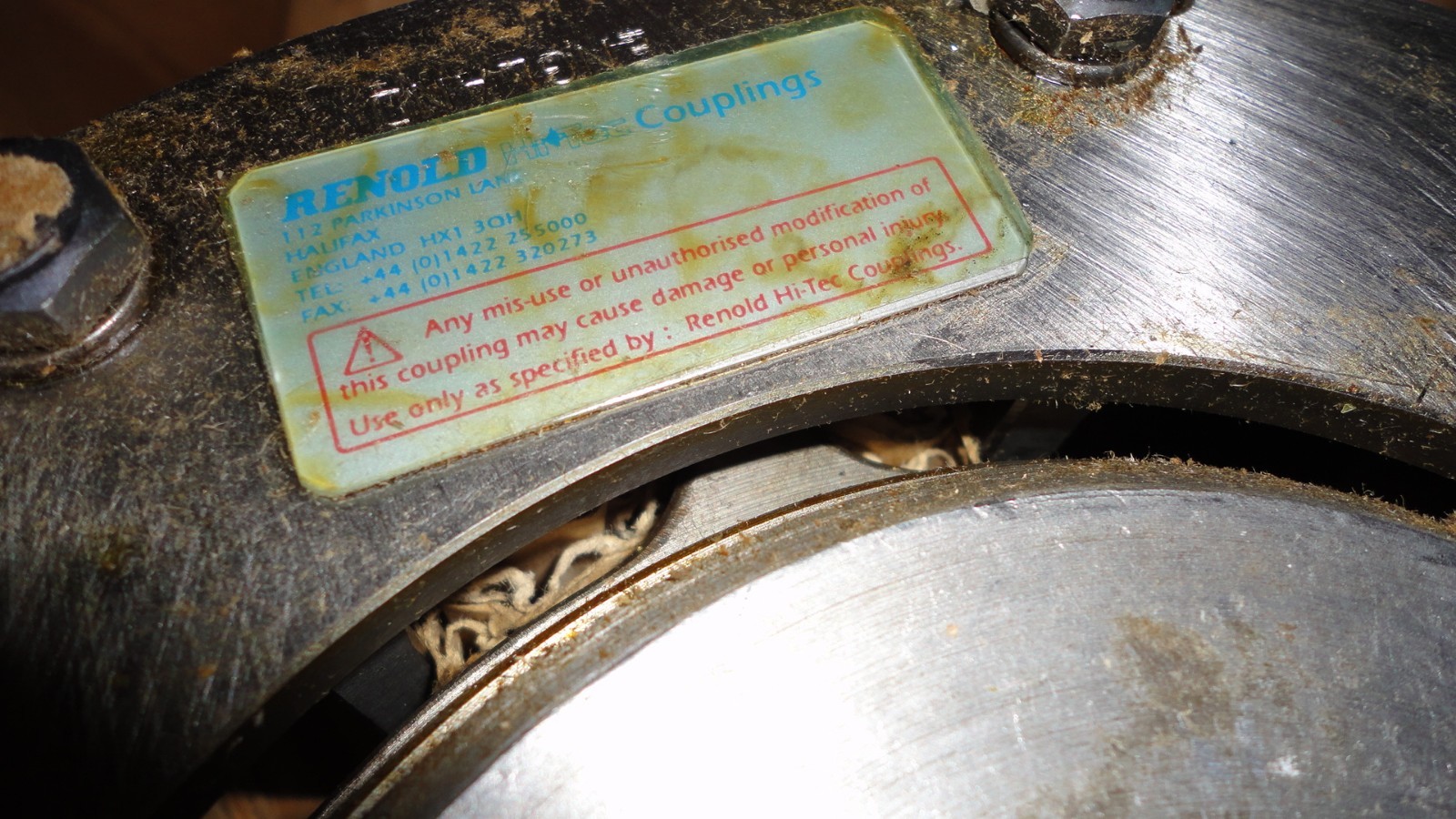 Renold Flexible Shaft Couple Coupling PM6 W/ 16 SM60 inserts | eBay