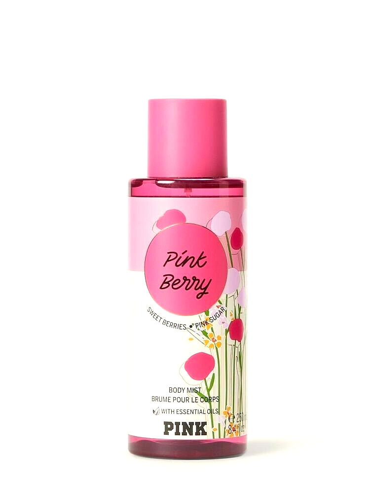 VICTORIA'S SECRET PINK BERRY BODY MIST 8.4 FL OZ LIMITED EDITION ...