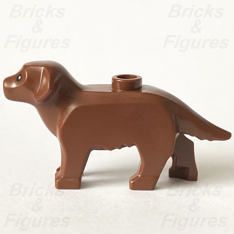 City Town LEGO® Brown Labrador / Golden Retriever Dog Animal Part 60292 ...