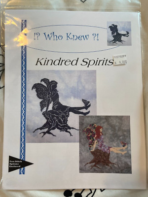 RARE OOP!! !? Who Knew ?! Kindred Spirits Cross Stitch Pattern | eBay
