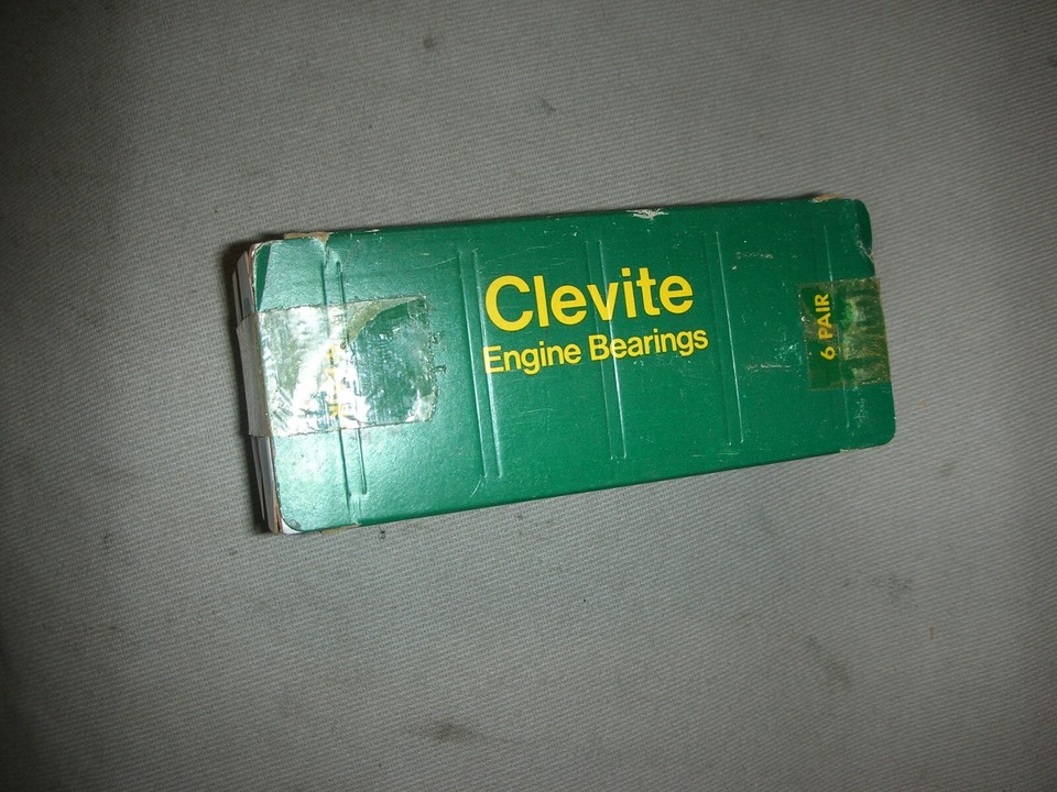 Corvair Clevite 77 Rod Bearings .002 oversize NEW in Box, strongest ...