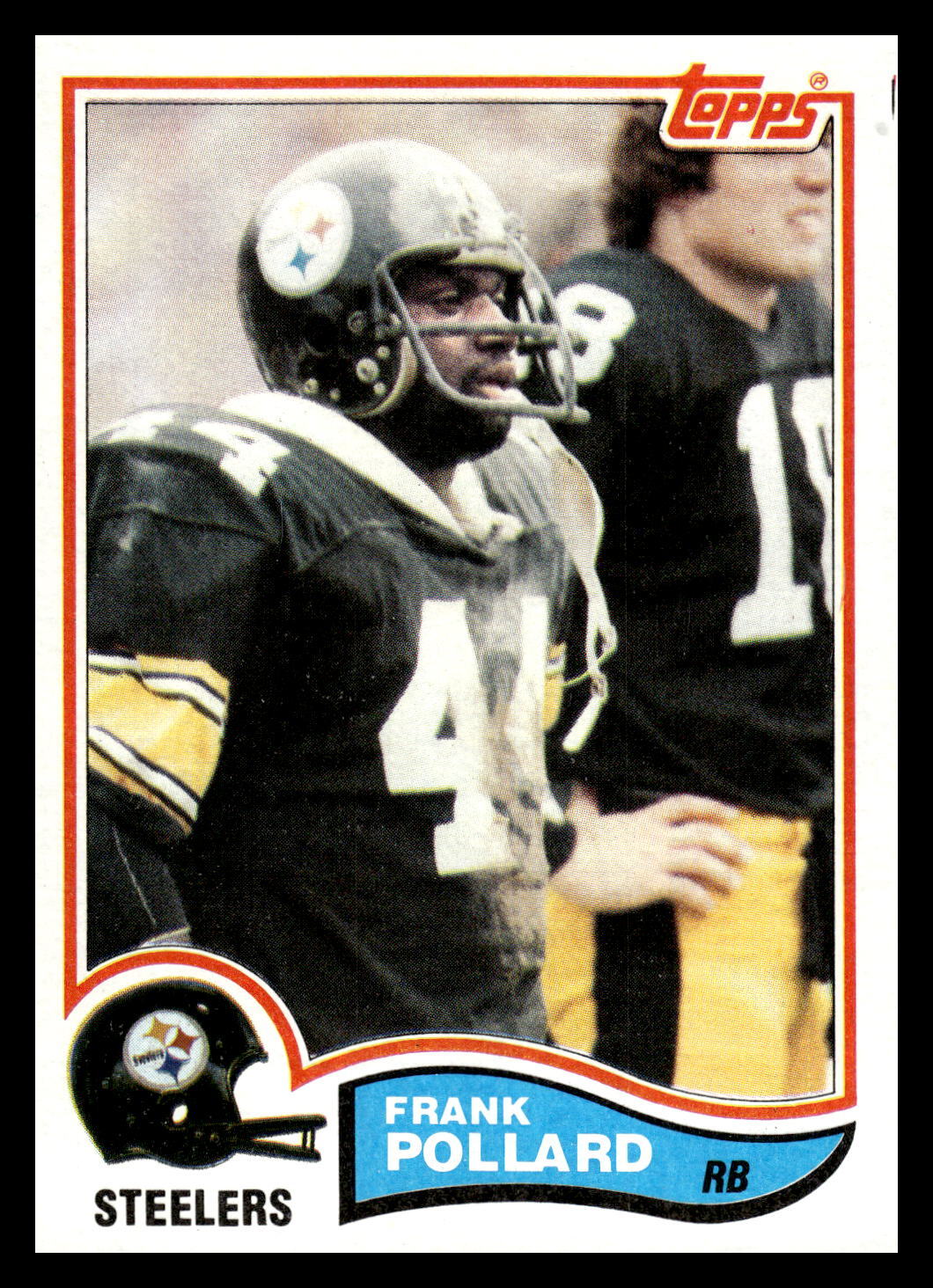 1982 Topps #216 Frank Pollard Pittsburgh Steelers RC Football Card EX/NM | eBay