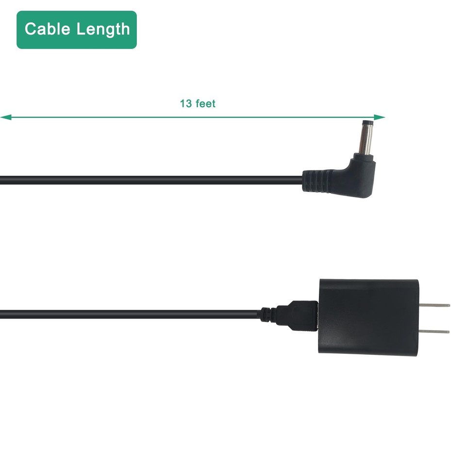 Indoor Outdoor Power Adapter Barrel Plug for Ring Stick Up Cam/Plug-in ...