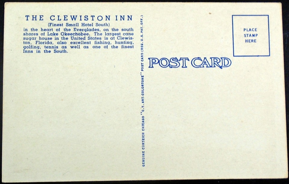 The Clewiston Inn (“The Inn”), Historic Site, U.S. 27, Clewiston ...