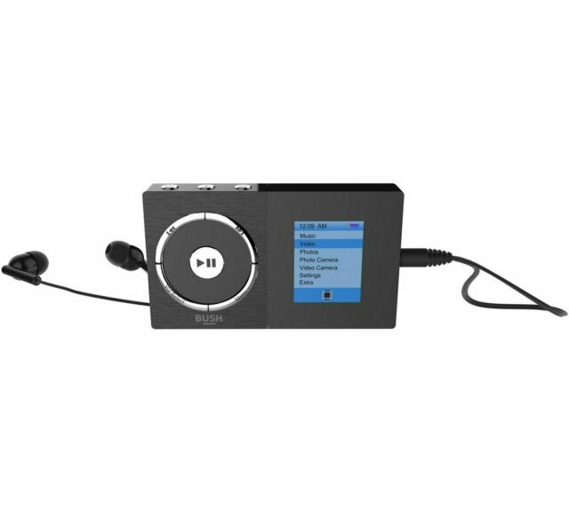 Bush KW-MP07BT HD Bluetooth 64GB MP3 Video Player - Black for sale ...