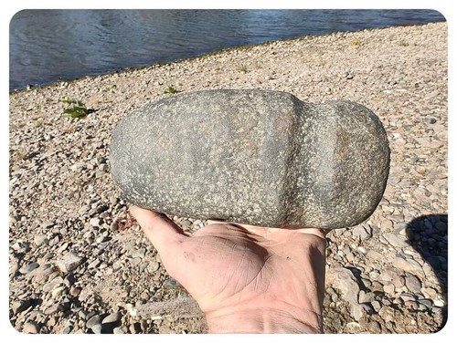 Archaic 3/4 Grooved Iowa Stone Axe Head | eBay