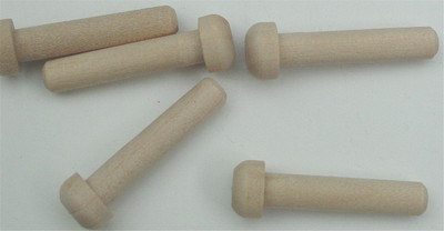 Wood Axle Peg 7/32" Diameter 100 pieces total | eBay