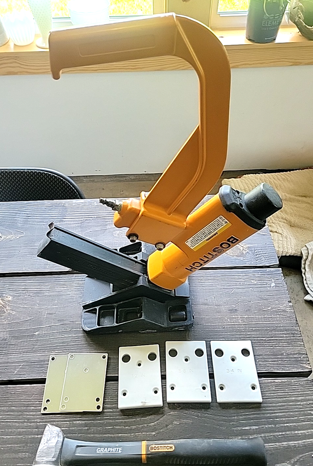 Bostitch Model MIII 2" Pneumatic Hardwood Flooring Nailer Graphite ...