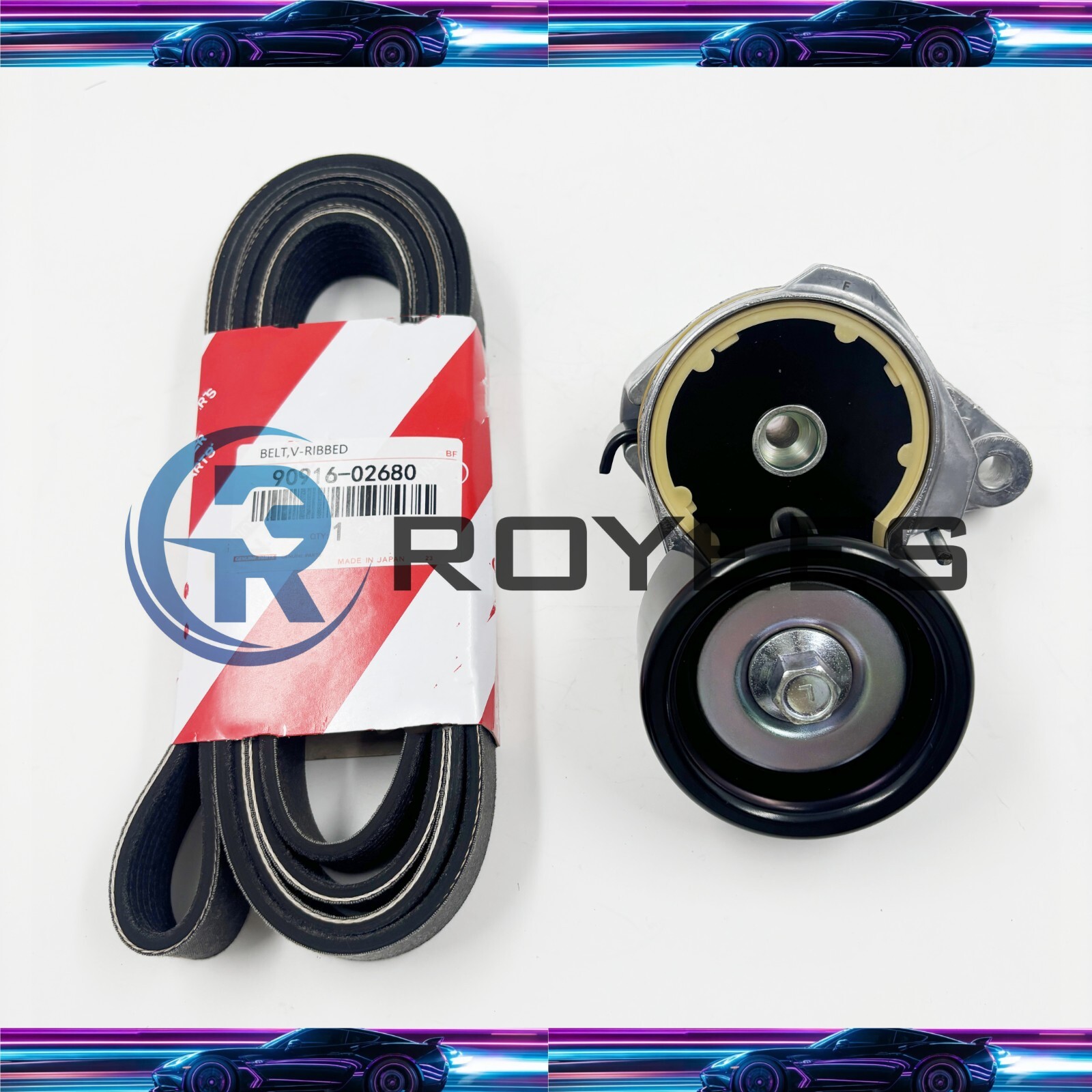 NEW for TOYOTA TUNDRA 5.7L DRIVE BELT & TENSIONER 166200S012 ...