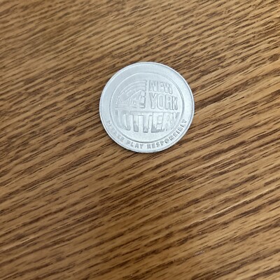 New York Lottery Scratch Off Coin/Token Collectors Item. | eBay