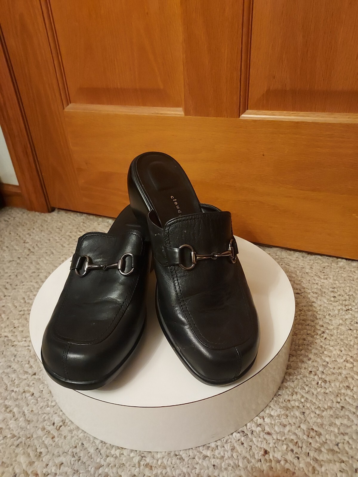 CLOUD WALKERS BLACK CLOSED TOE SLIDE ON CLOGS WOMENS SIZE 11 WIDE BLACK | eBay