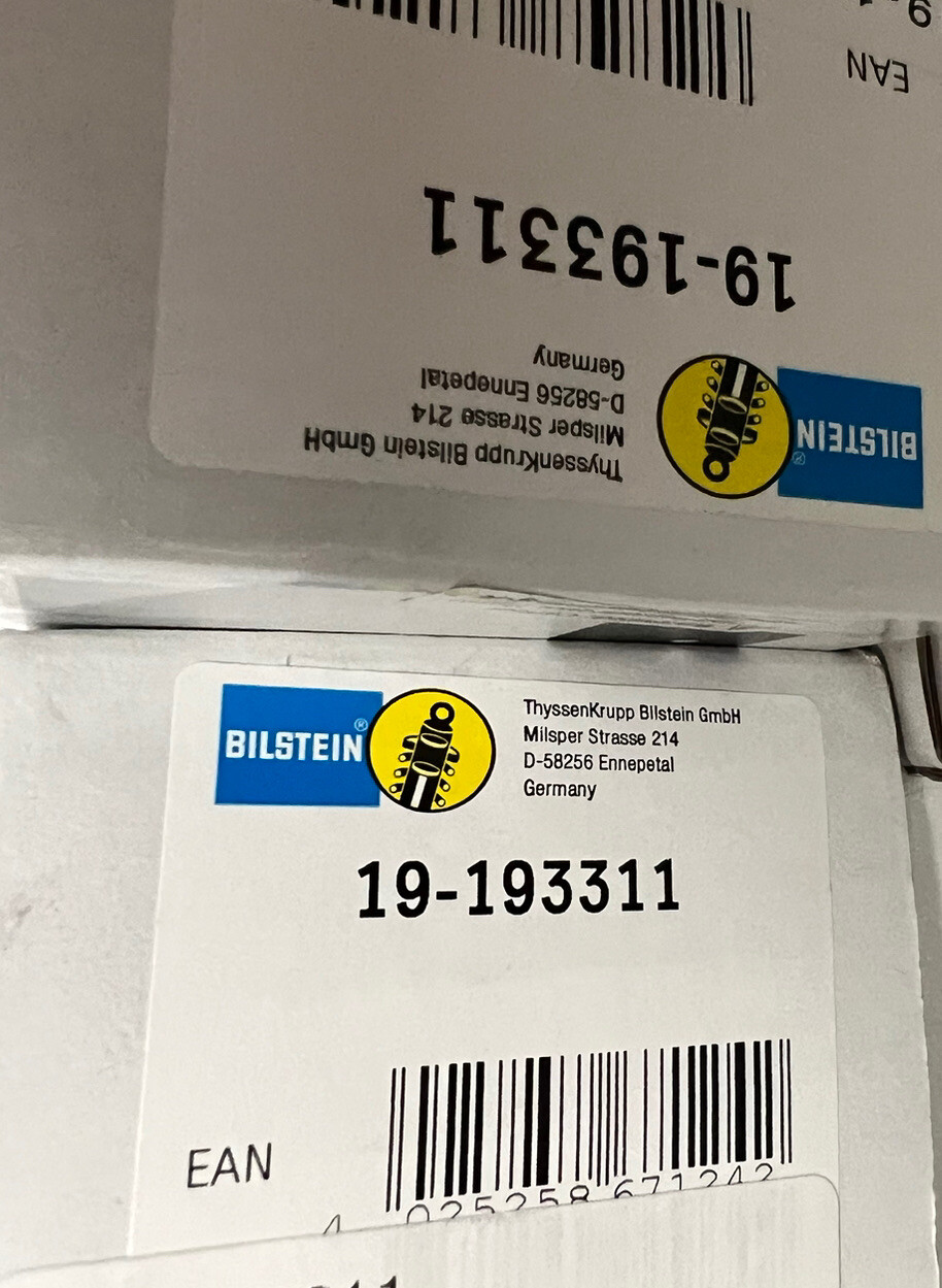 BMW Bilstein Rear Shock Absorber 19-193311 33526784019 - PAIR | eBay