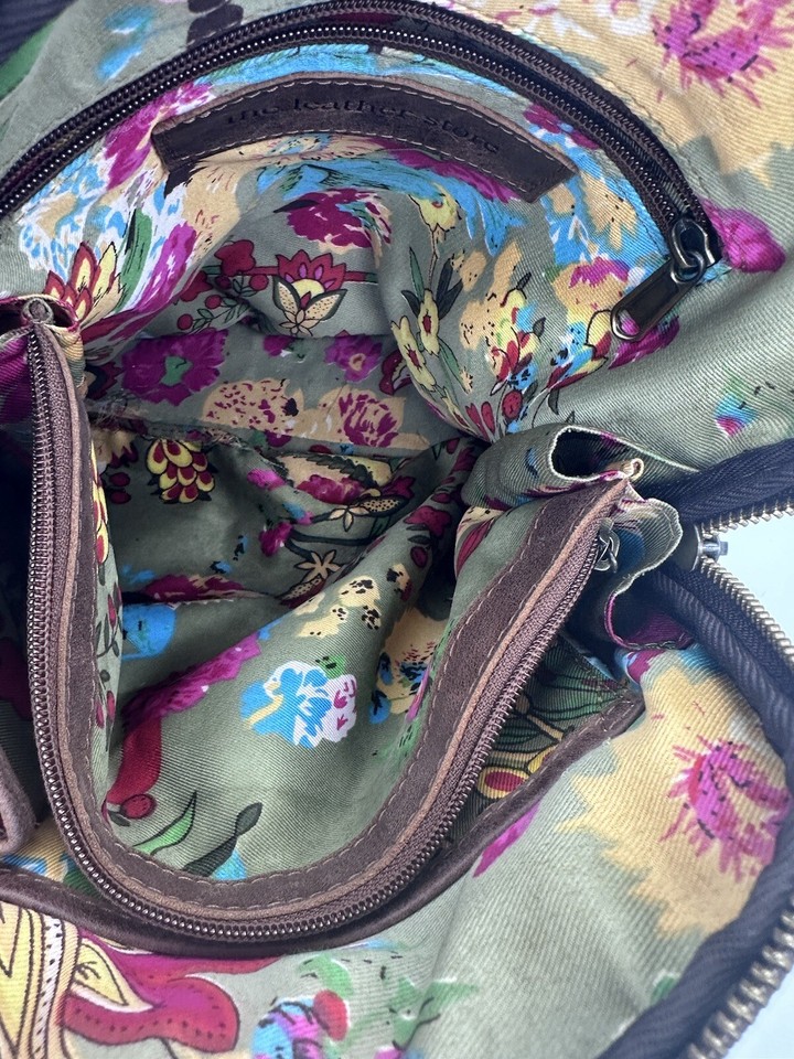 The Leather Store Rucksack Leather Backpack Office Bag Purse Super Soft ...