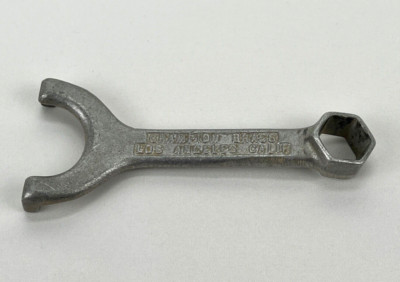 Champion Brass Sprinkler Head Spanner/Box Wrench Los Angeles Calif ...