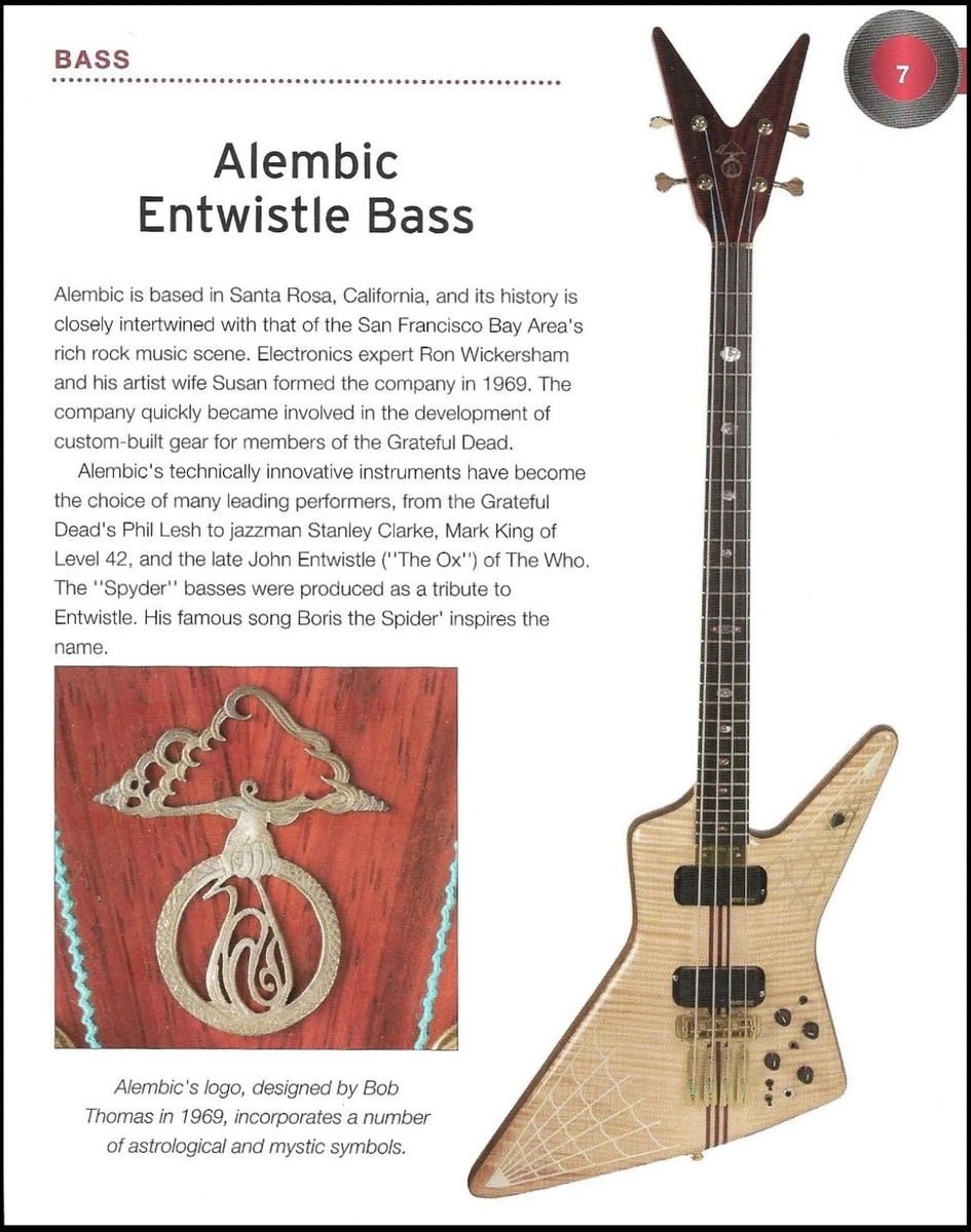 John Entwistle Alembic Bass