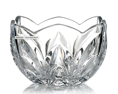 Shannon Crystal by Godinger - Serenade Square Bowl - Crystal - approx ...