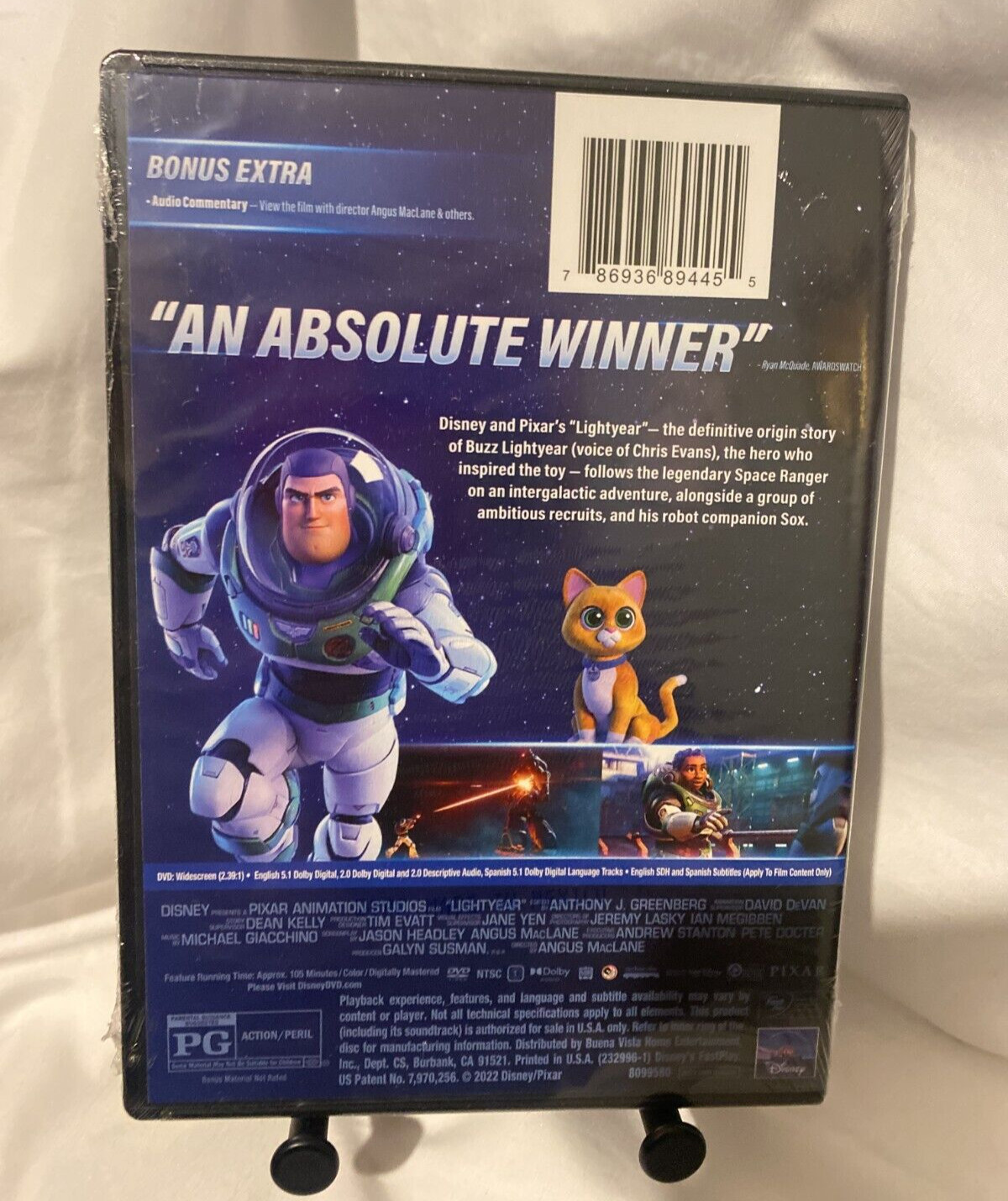 Lightyear [ DVD ] 2022] Chris Evans , Keke Palmer , Peter Sohn and ...