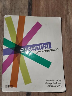 Essential Communication by Adler, Ronald, Rodman, George, du Pre ...