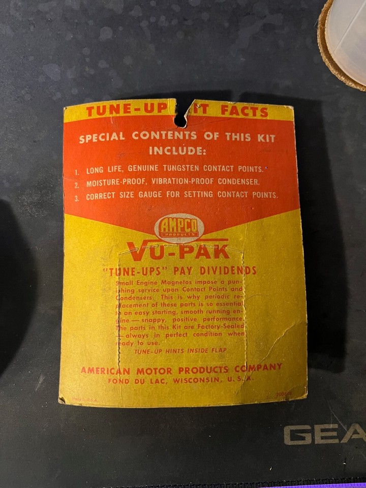 AMPCO Vu-Pak Magneto Ignition Tune-Up Kit for Phelon Magnetos PH-162 ...