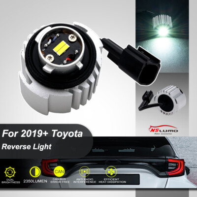 1PCS White 6500K L1B/LW5B LED Reverse Light Bulb For 2019+ Toyota ...