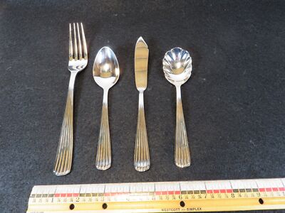 Hoffritz Fascination 18/10 Stainless Glossy Forks Spoons Butter Knife ...