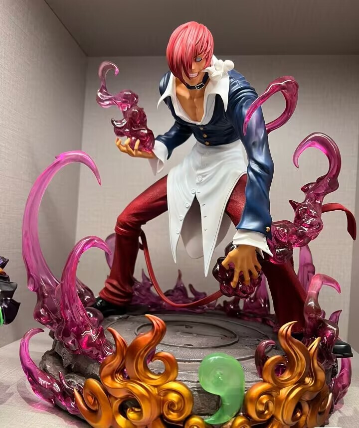 JIMOTANG The King of Fighters KOF 97 crazy Iori Yagami Statue In Stock ...