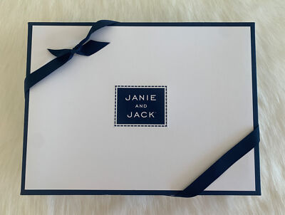 Janie and Jack Janie & Jack Gift Packaging Set (Box Ribbon Tissue Paper ...