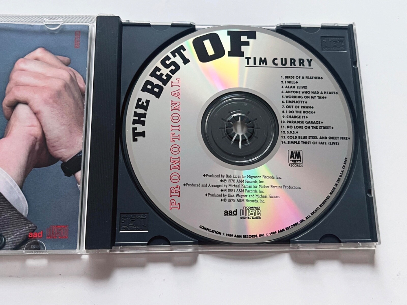 Tim Curry - The Best Of Tim Curry US PROMO CD Like New Hype Sticker ...