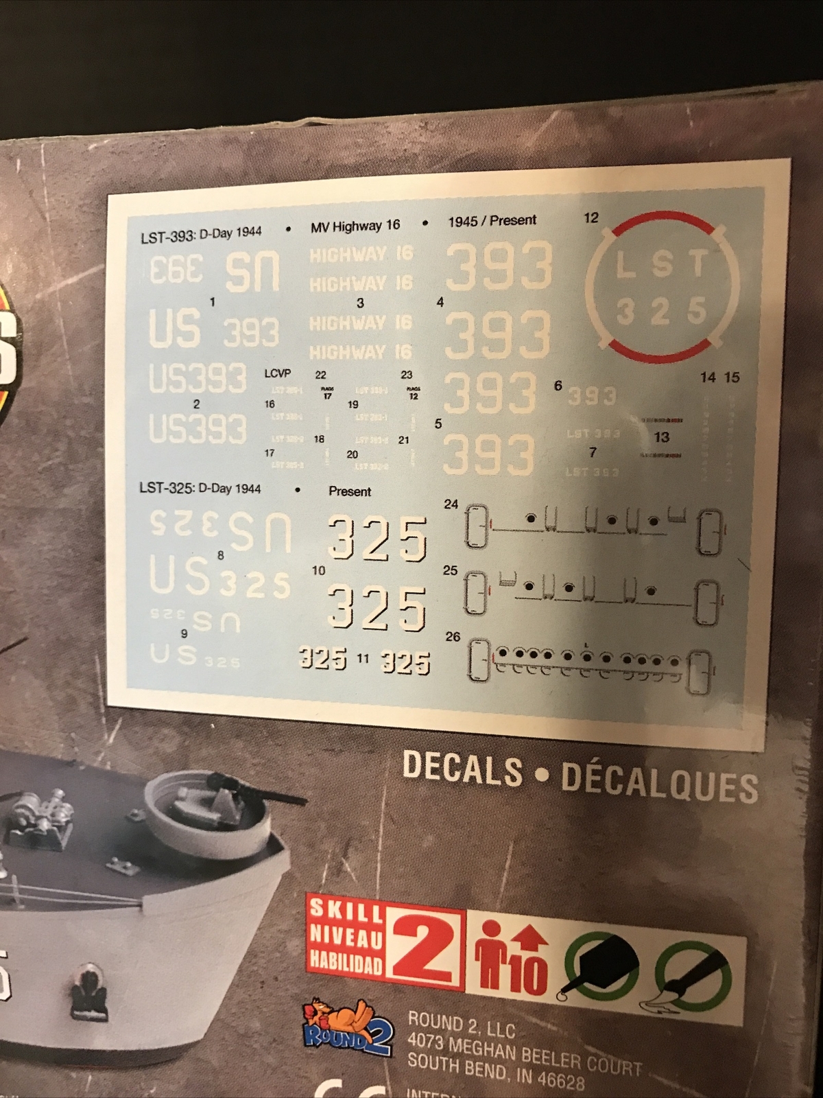 WW II US Navy USS LST 400 Landing Ship Tank D-day Normandy Lindberg ...