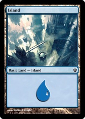 Basic Lands 10 MTG Island (40), NM-Mint, English Duel Decks: Izzet vs ...