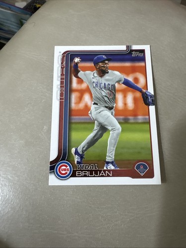Vidal Brujan 2025 Topps Series 2 #390 Chicago Cubs | eBay