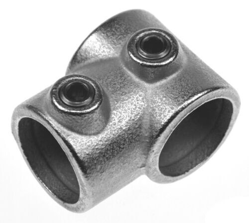 Liquidation! Galvanised Steel Pipe Fittings - Hex Key Clamp - 48.3mm ...